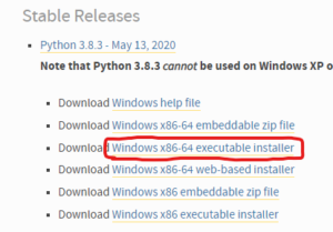 pythonプログラムを配布するために.exe化する手順